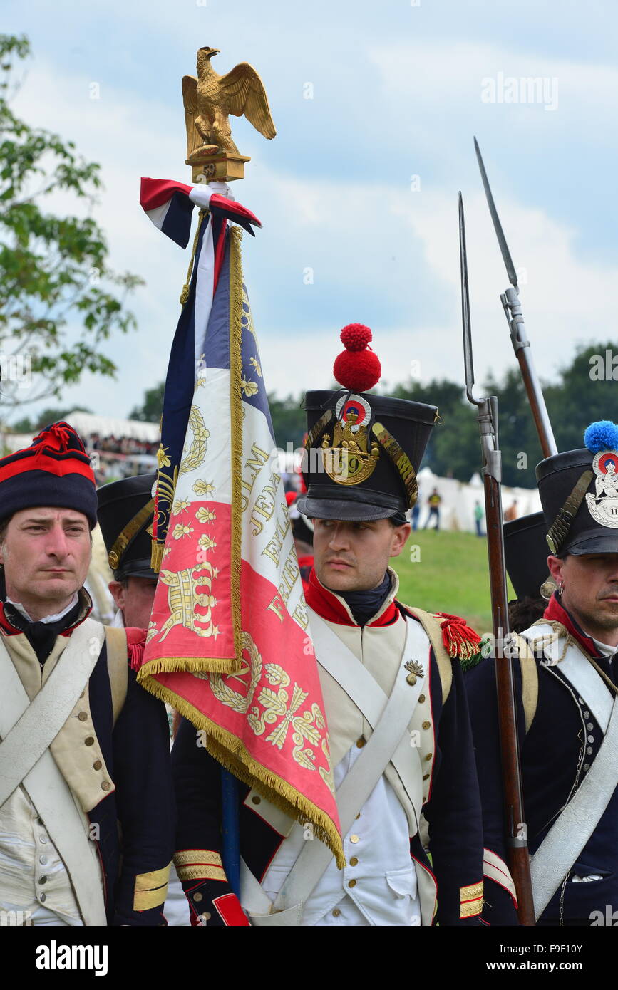 Battle of Waterloo, Bicentennial, Waterloo, Belgium Stock Photo - Alamy