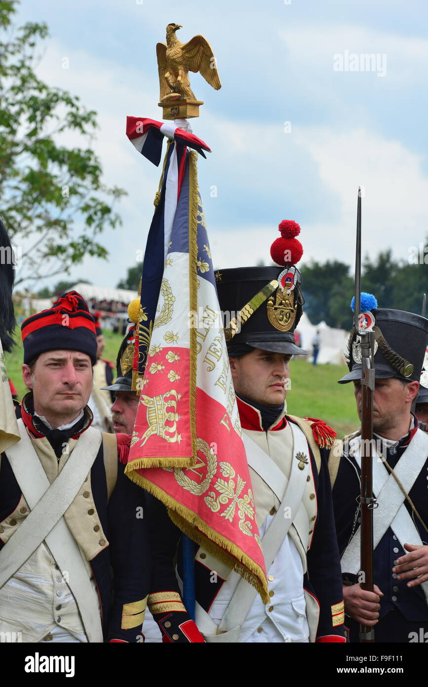 Battle of Waterloo, Bicentennial, Waterloo, Belgium Stock Photo - Alamy