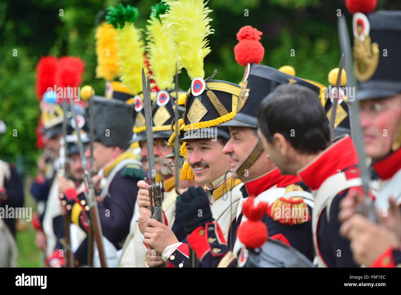 Battle of Waterloo, Bicentennial, Waterloo, Belgium Stock Photo - Alamy