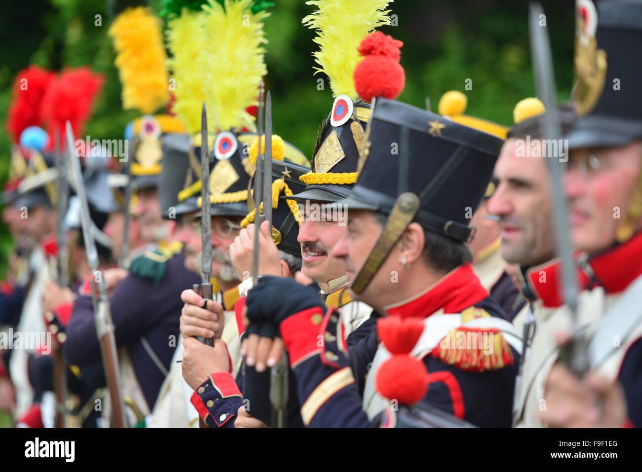 Battle of Waterloo, Bicentennial, Waterloo, Belgium Stock Photo - Alamy