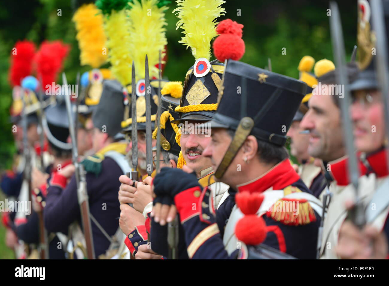 Battle of Waterloo, Bicentennial, Waterloo, Belgium Stock Photo - Alamy