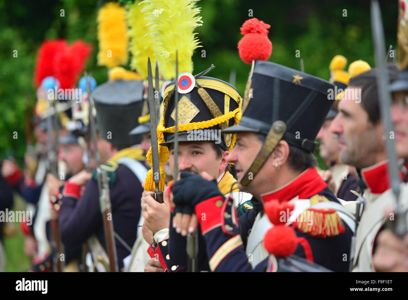 Battle of Waterloo, Bicentennial, Waterloo, Belgium Stock Photo - Alamy