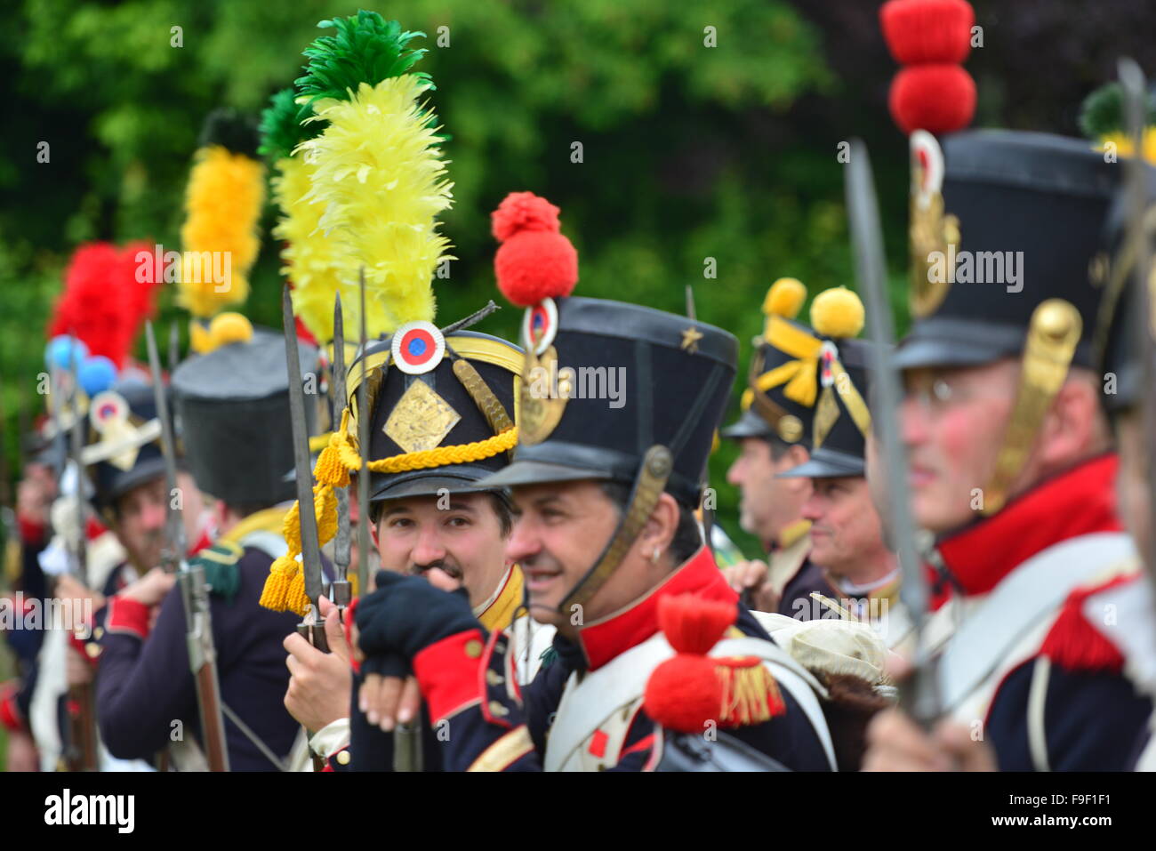 Battle of Waterloo, Bicentennial, Waterloo, Belgium Stock Photo - Alamy