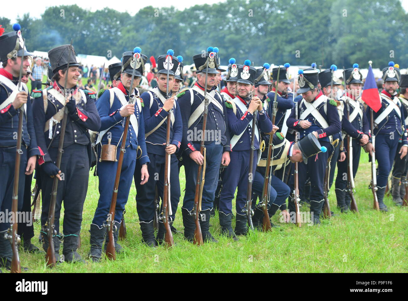 Battle of Waterloo, Bicentennial, Waterloo, Belgium Stock Photo - Alamy