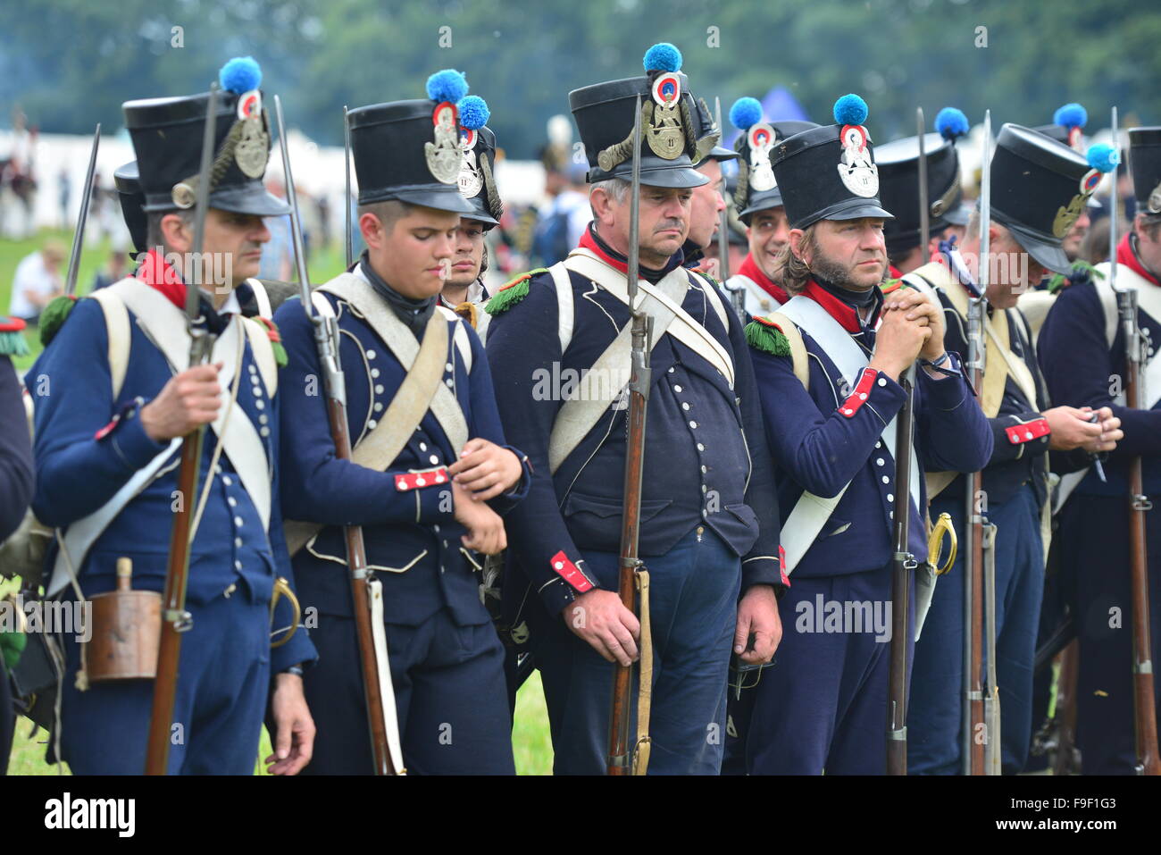 Battle of Waterloo, Bicentennial, Waterloo, Belgium Stock Photo - Alamy