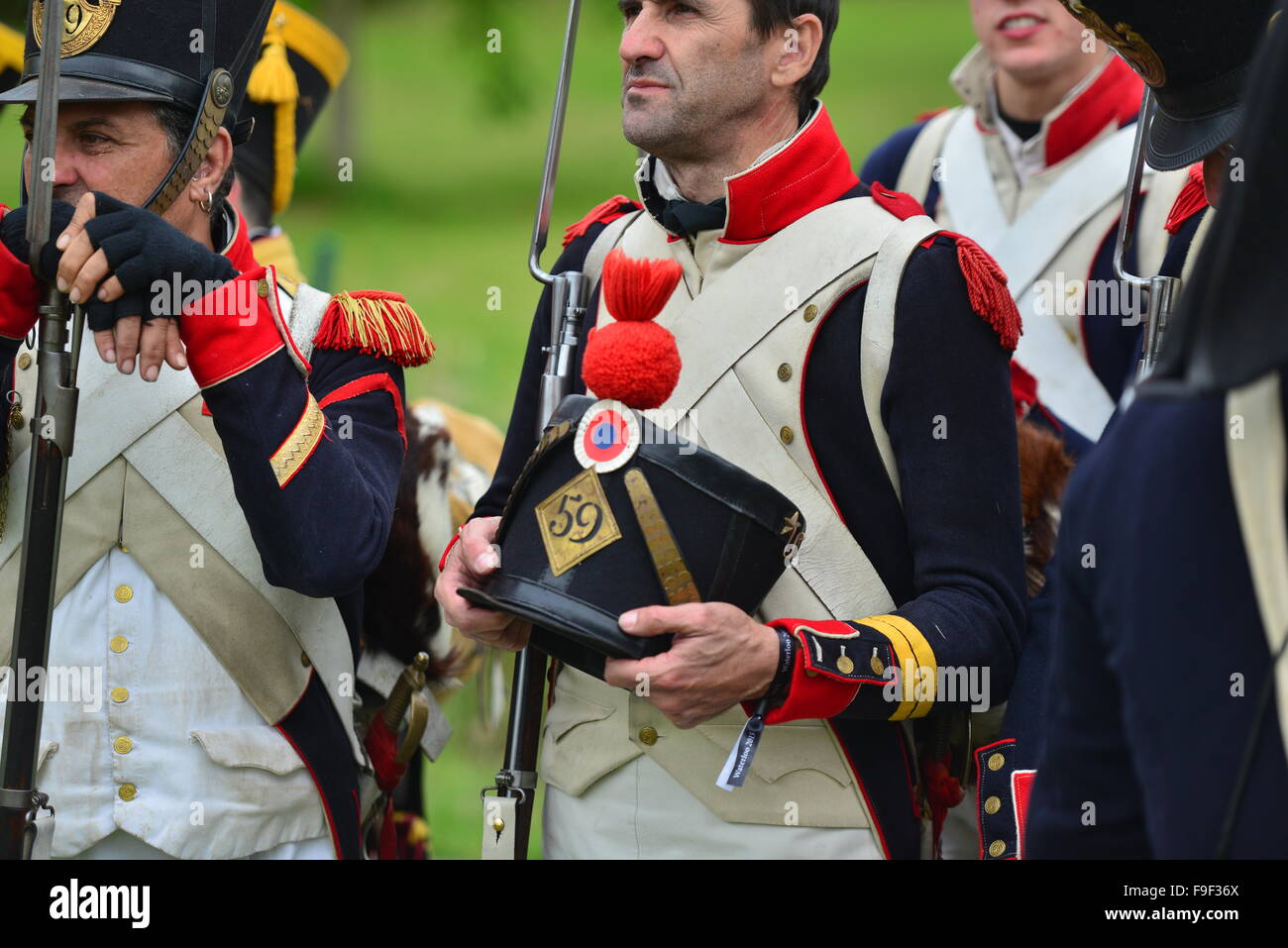 Battle of Waterloo, Bicentennial, Waterloo, Belgium Stock Photo - Alamy