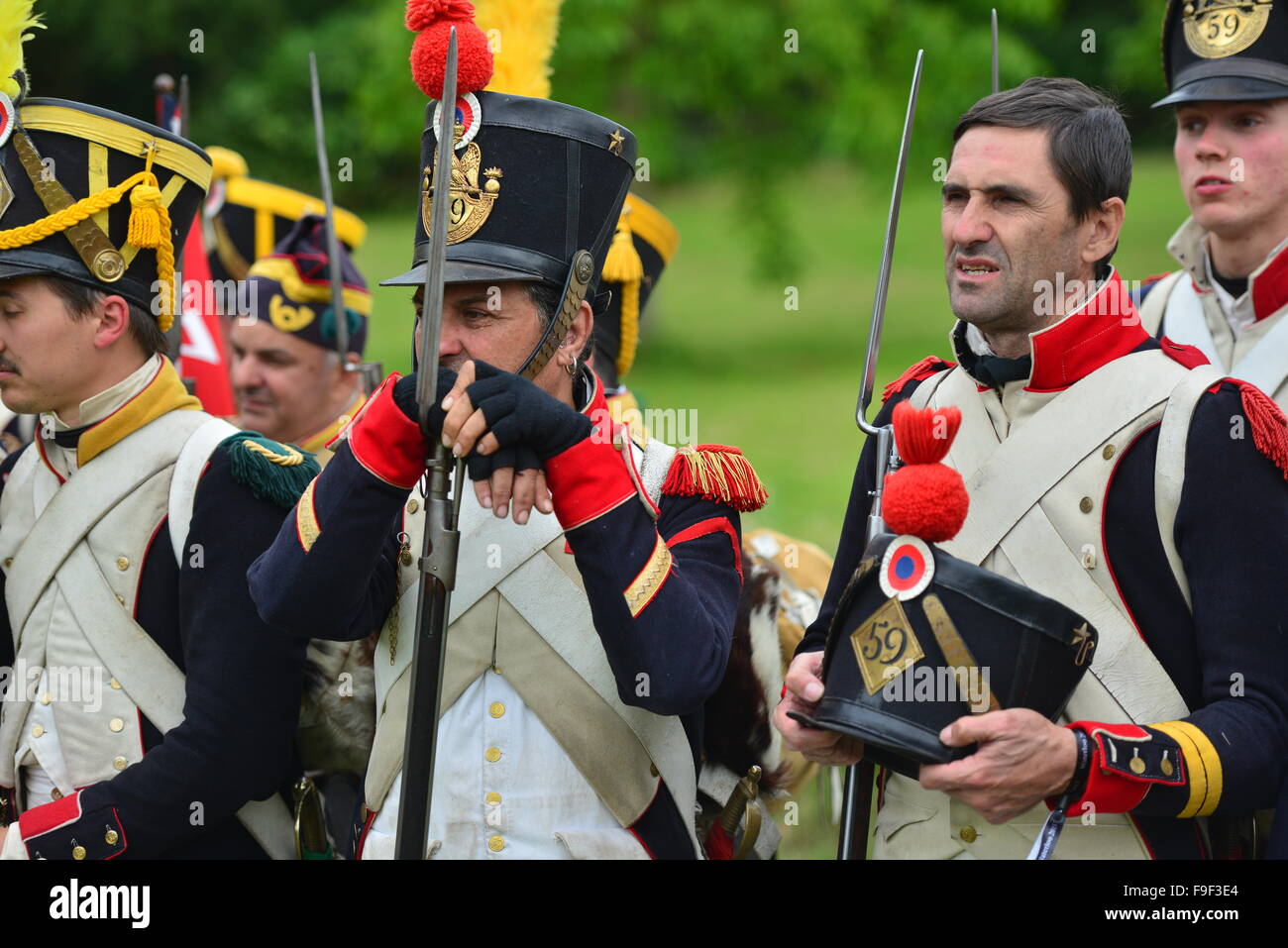 Battle of Waterloo, Bicentennial, Waterloo, Belgium Stock Photo - Alamy