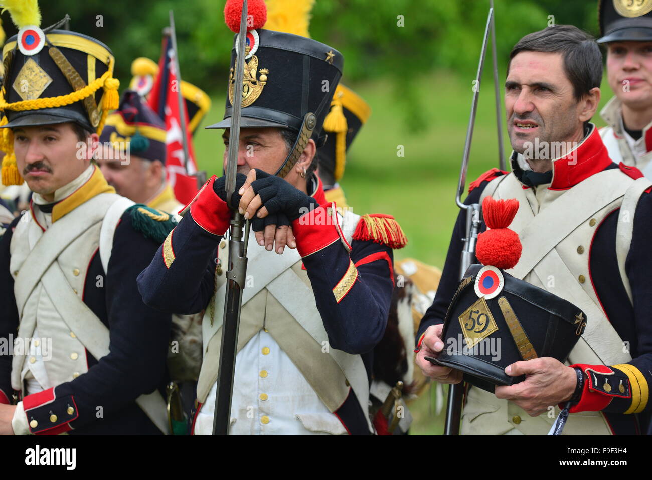 Battle of Waterloo, Bicentennial, Waterloo, Belgium Stock Photo - Alamy