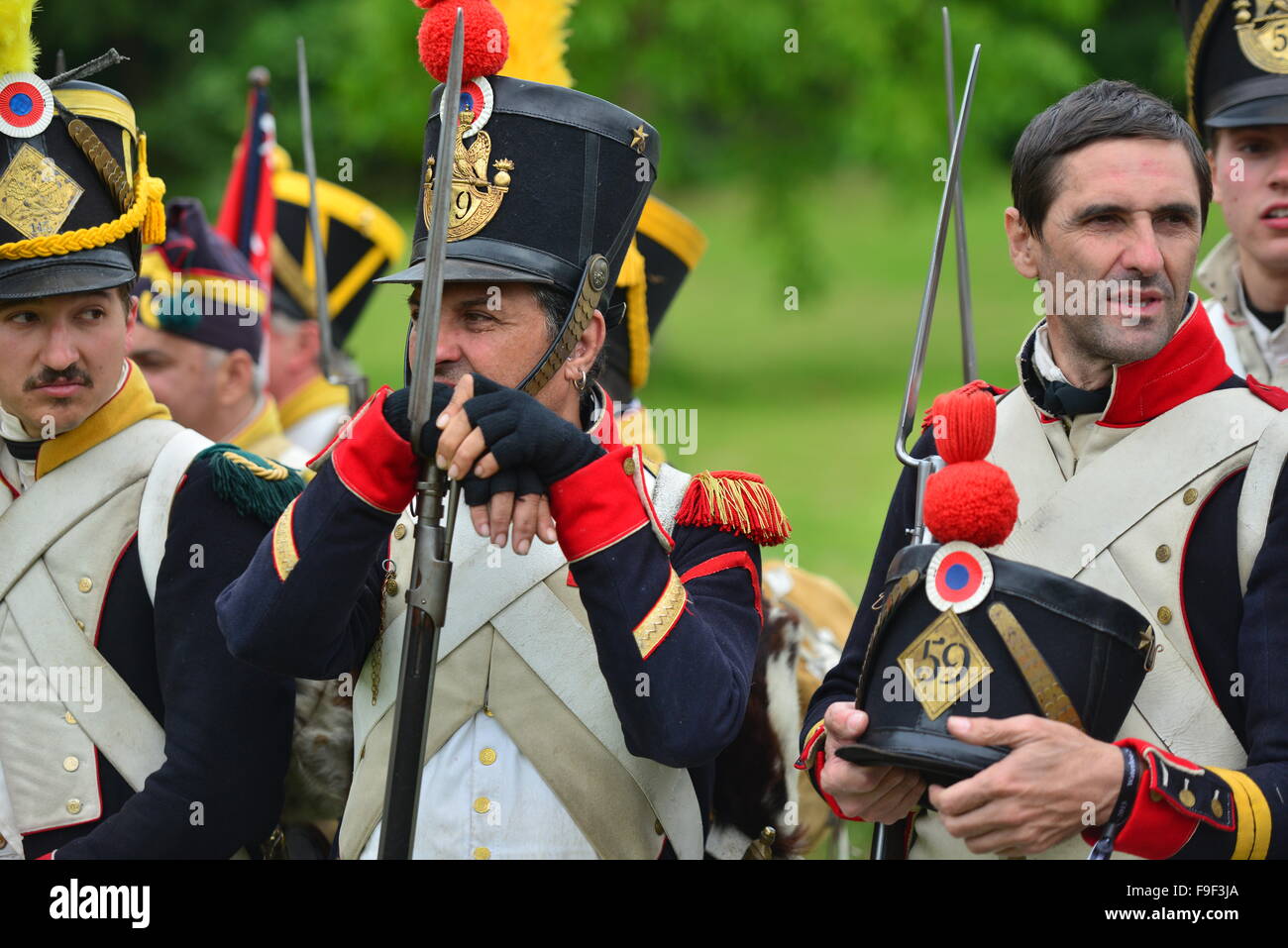 Battle of Waterloo, Bicentennial, Waterloo, Belgium Stock Photo - Alamy