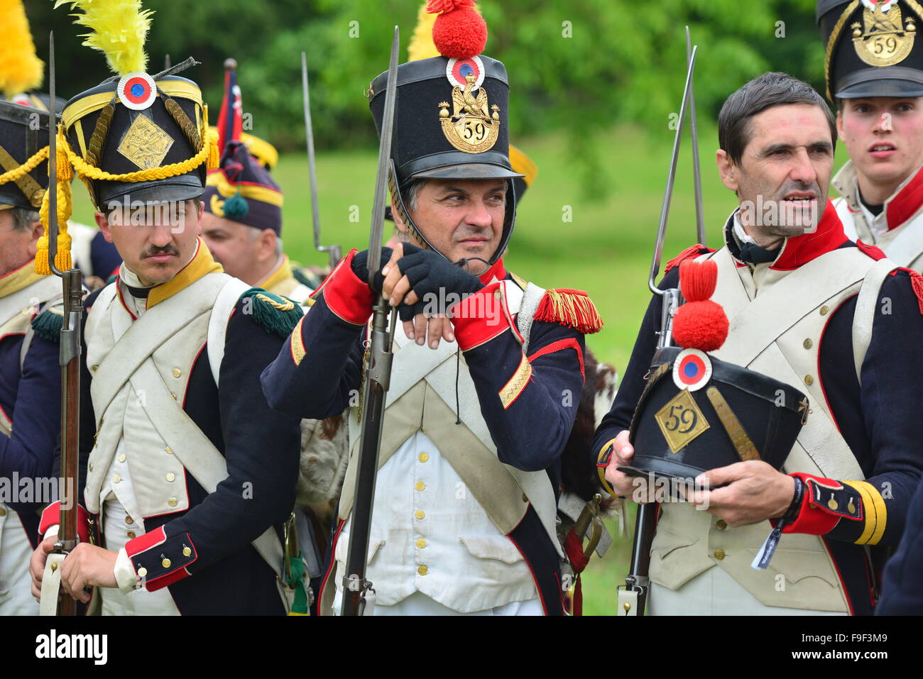 Battle of Waterloo, Bicentennial, Waterloo, Belgium Stock Photo - Alamy