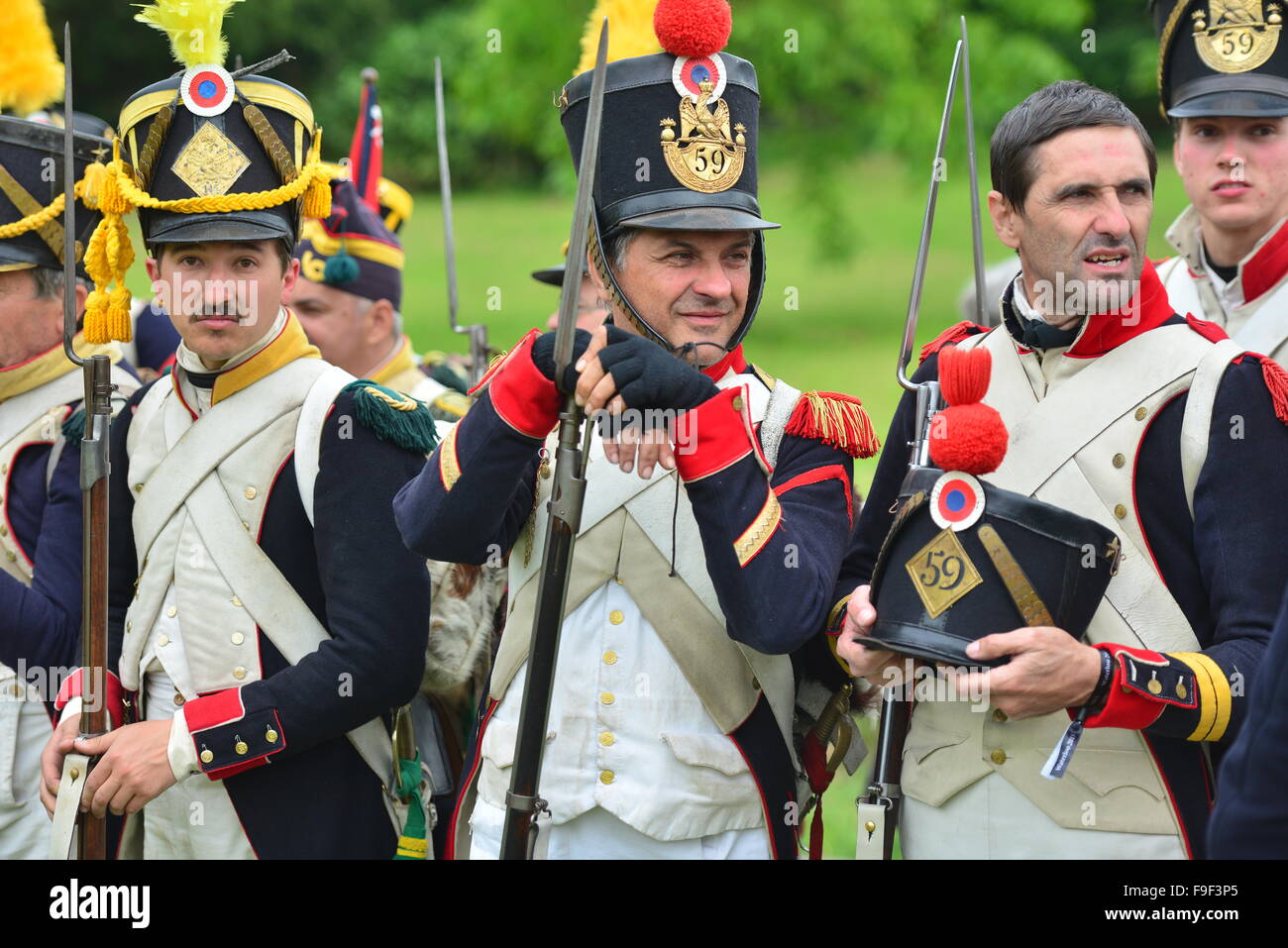 Battle of Waterloo, Bicentennial, Waterloo, Belgium Stock Photo - Alamy