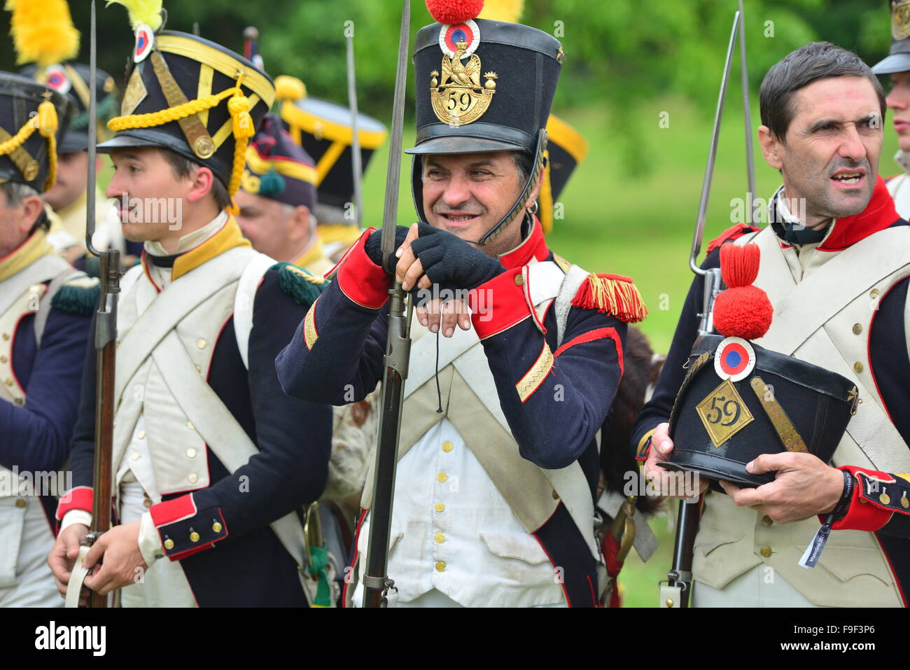 Battle of Waterloo, Bicentennial, Waterloo, Belgium Stock Photo - Alamy
