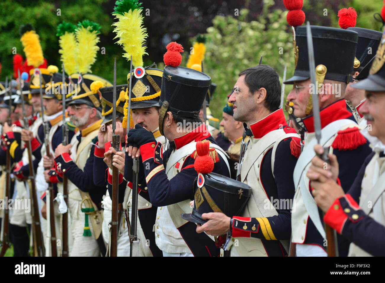 Battle of Waterloo, Bicentennial, Waterloo, Belgium Stock Photo - Alamy