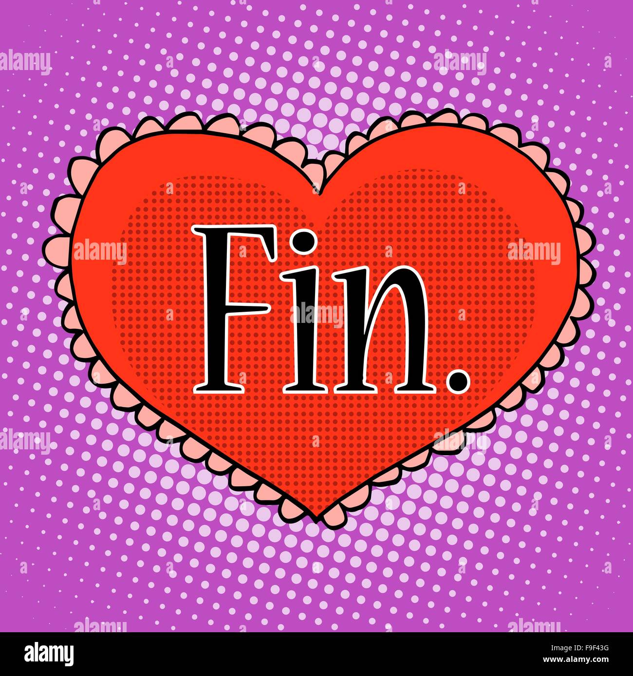 The final love red heart Stock Vector Image & Art - Alamy