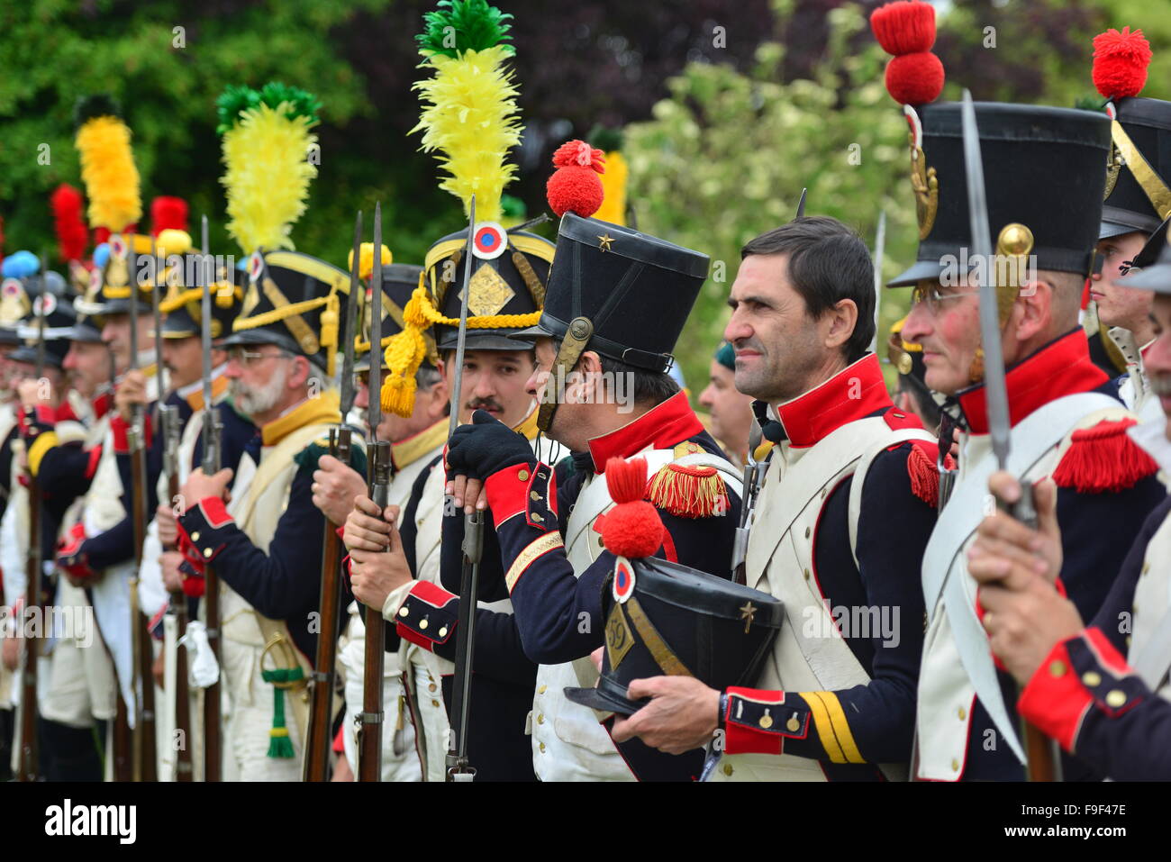 Battle of Waterloo, Bicentennial, Waterloo, Belgium Stock Photo - Alamy