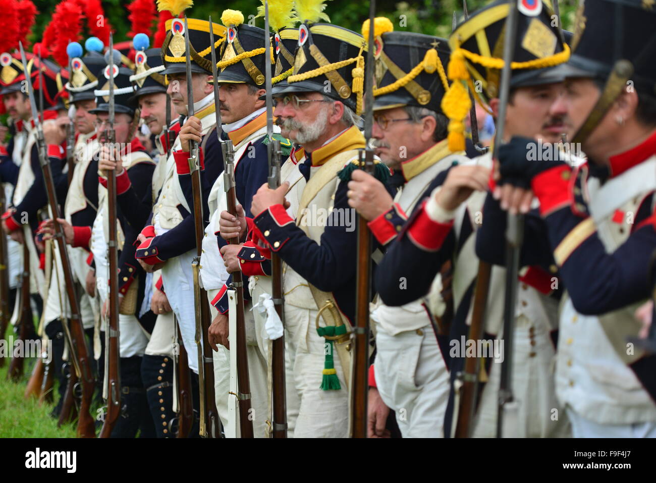 Battle of Waterloo, Bicentennial, Waterloo, Belgium Stock Photo - Alamy