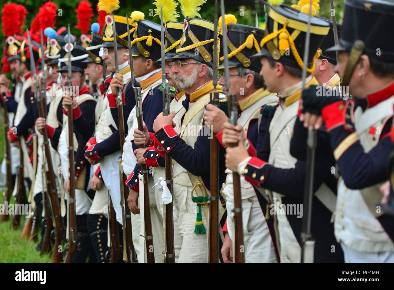 Battle of Waterloo, Bicentennial, Waterloo, Belgium Stock Photo - Alamy