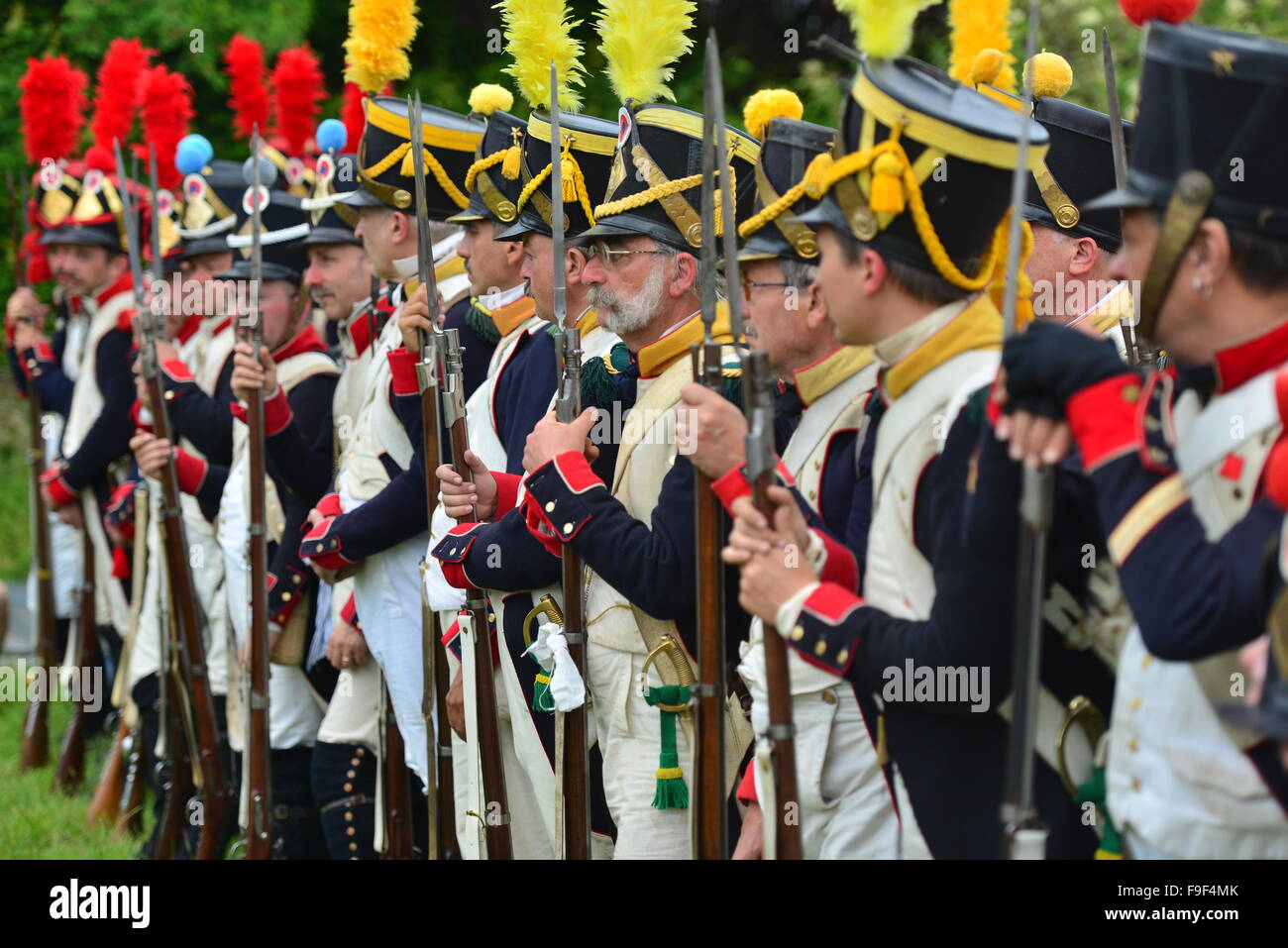 Battle of Waterloo, Bicentennial, Waterloo, Belgium Stock Photo - Alamy