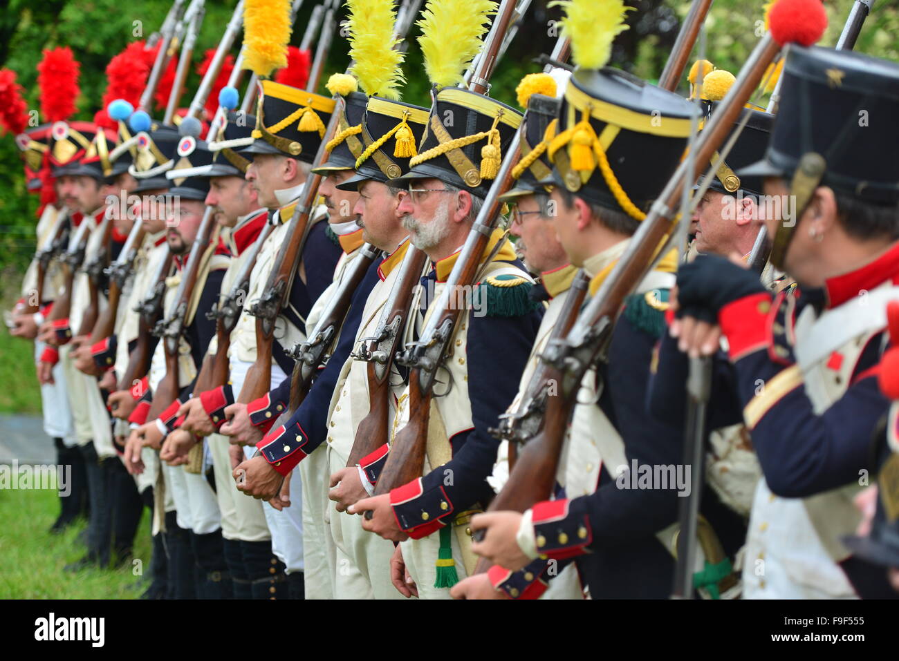 Battle of Waterloo, Bicentennial, Waterloo, Belgium Stock Photo - Alamy