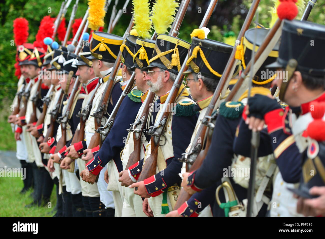 Battle of Waterloo, Bicentennial, Waterloo, Belgium Stock Photo - Alamy
