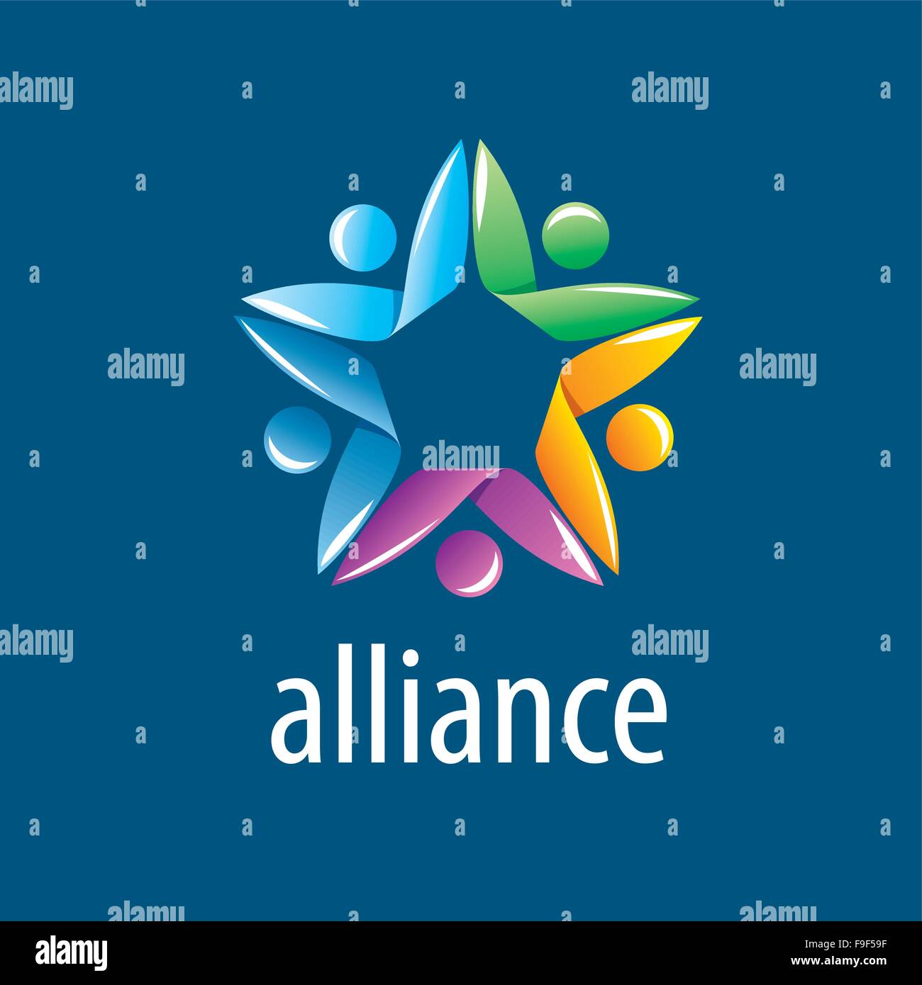 Human Alliance logo Stock Vector Image & Art - Alamy