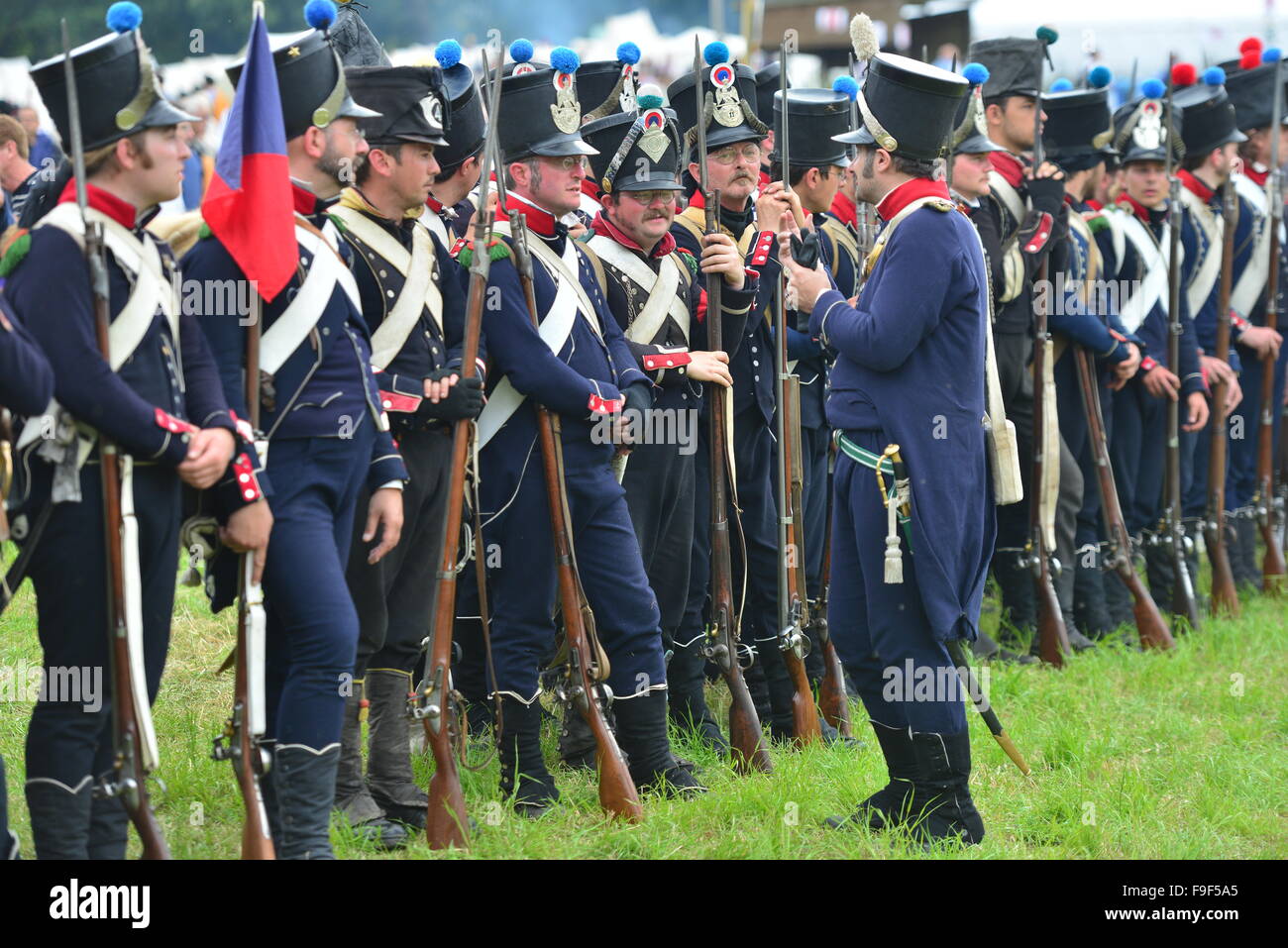 Battle of Waterloo, Bicentennial, Waterloo, Belgium Stock Photo - Alamy