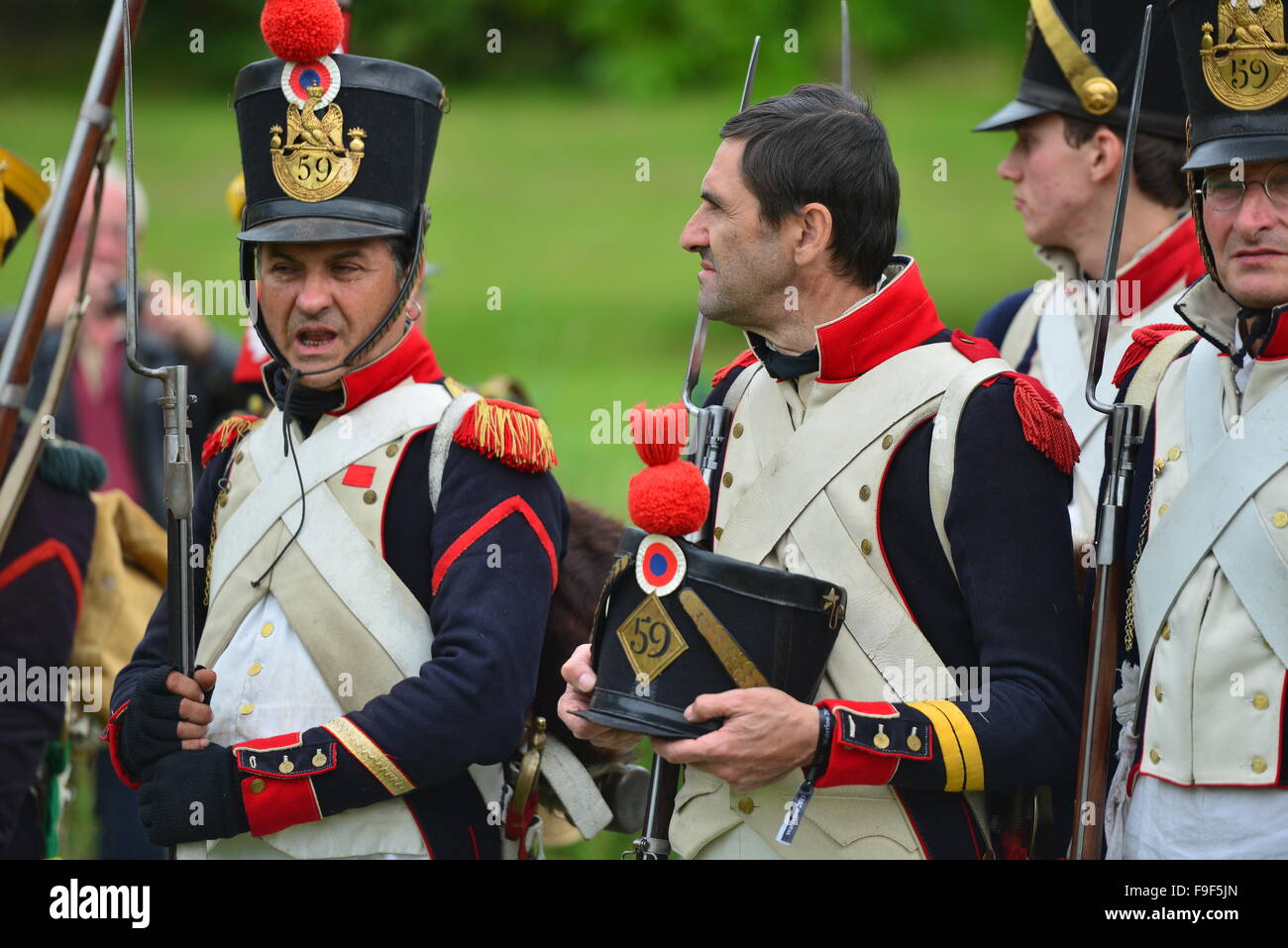 Battle of Waterloo, Bicentennial, Waterloo, Belgium Stock Photo - Alamy