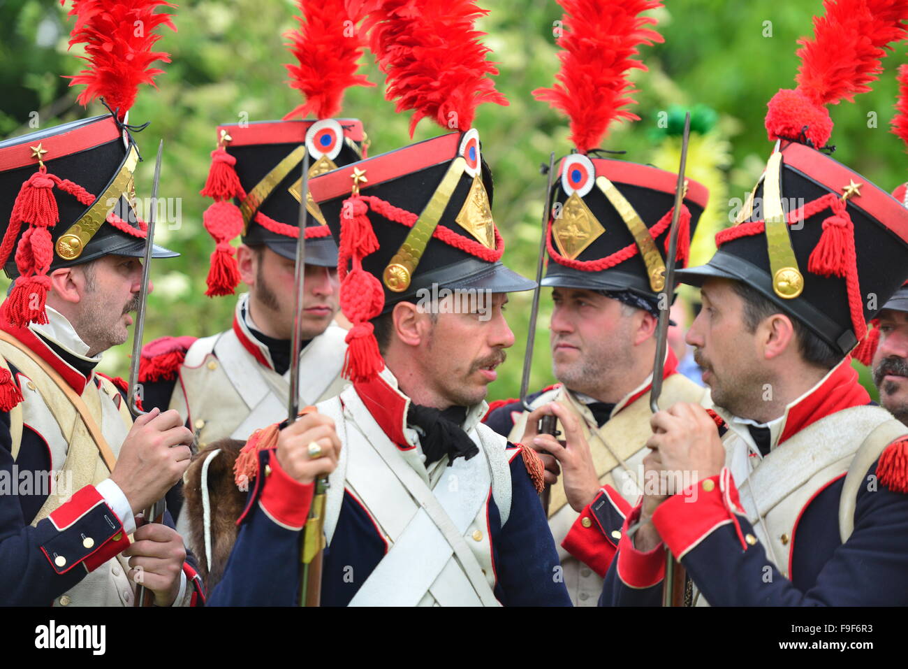 Battle of Waterloo, Bicentennial, Waterloo, Belgium Stock Photo - Alamy