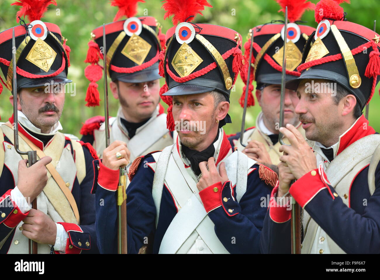 Battle of Waterloo, Bicentennial, Waterloo, Belgium Stock Photo - Alamy