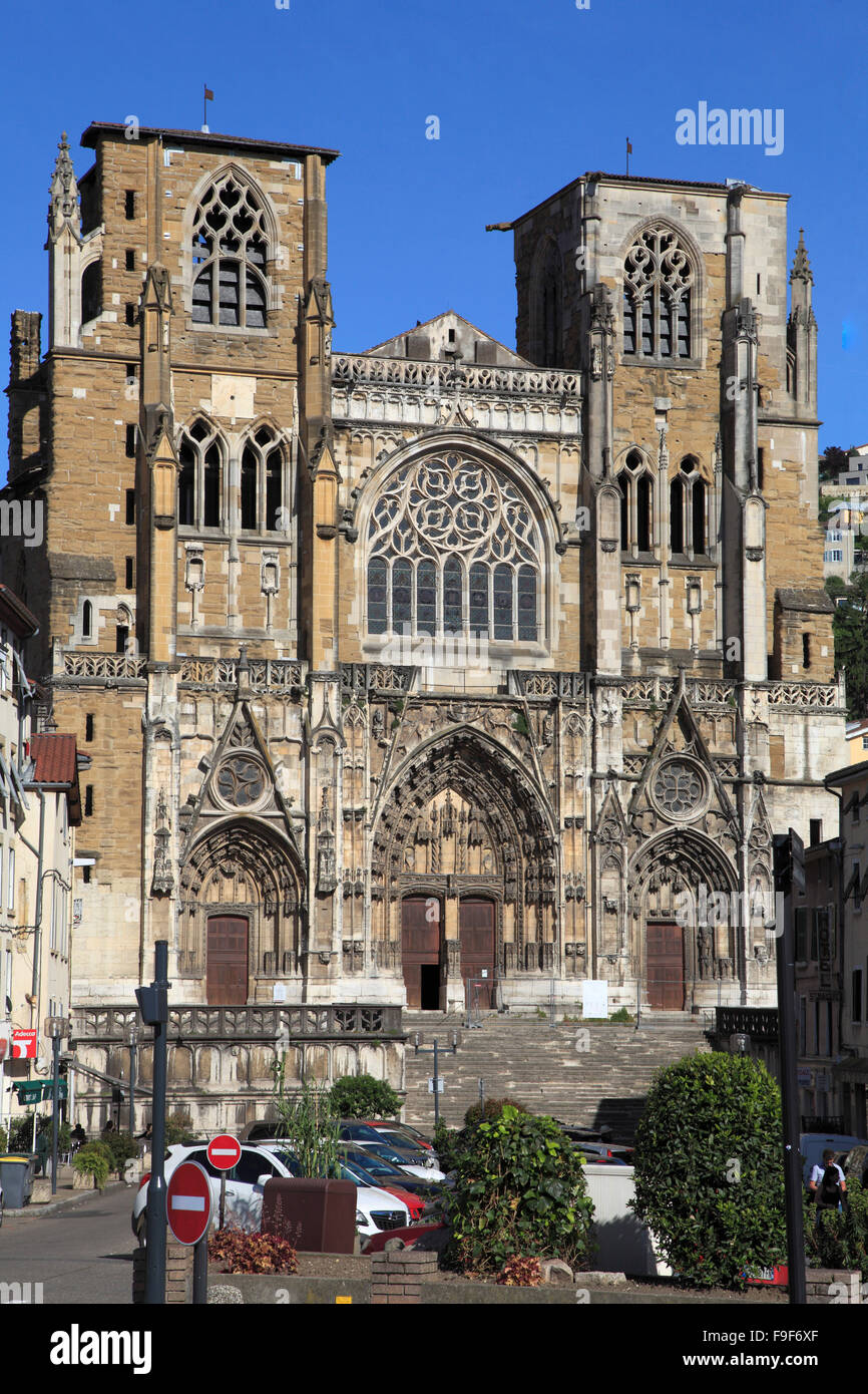Vienne st maurice cathedral hi-res stock photography and images - Alamy