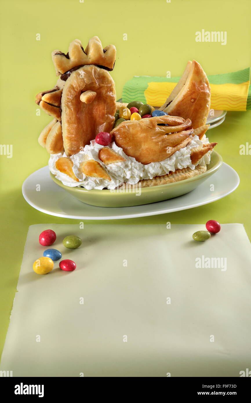 Baked Sweet Hen Stock Photo - Alamy