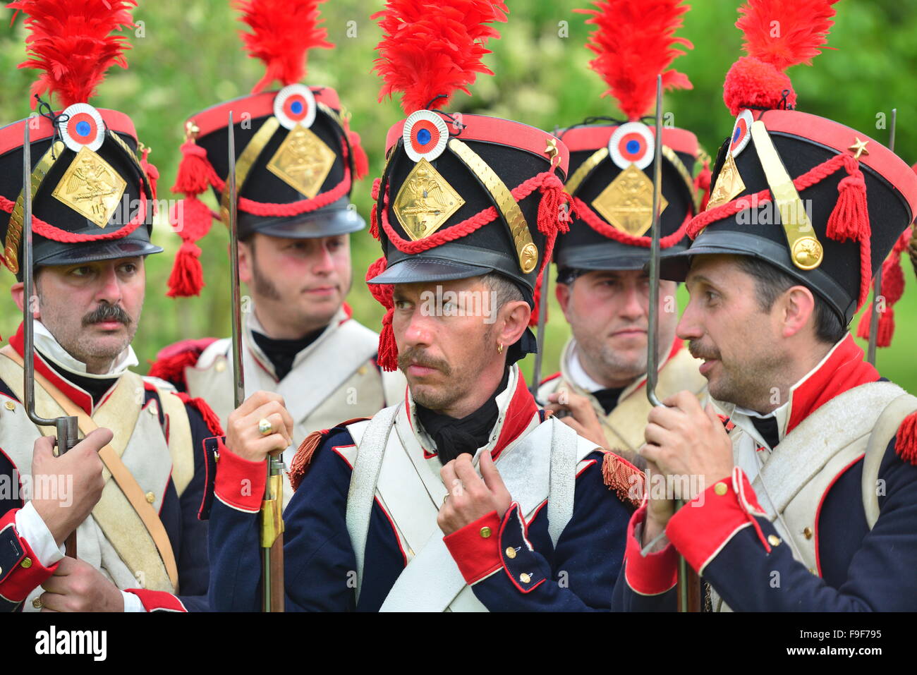 Battle of Waterloo, Bicentennial, Waterloo, Belgium Stock Photo - Alamy