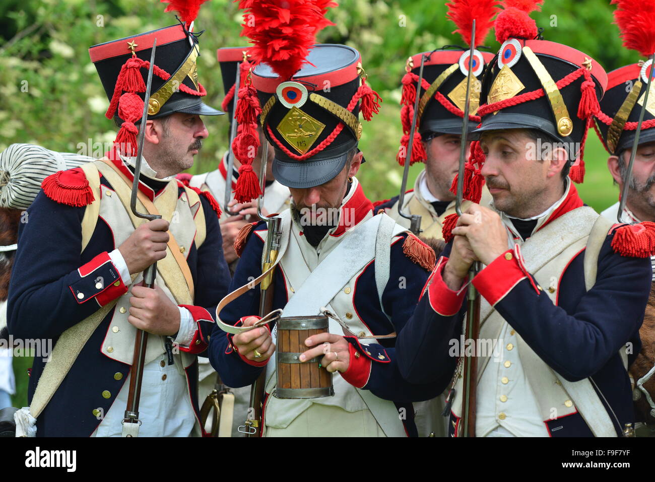 Battle of Waterloo, Bicentennial, Waterloo, Belgium Stock Photo - Alamy