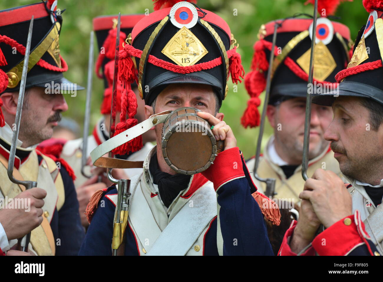 Battle of Waterloo, Bicentennial, Waterloo, Belgium Stock Photo - Alamy