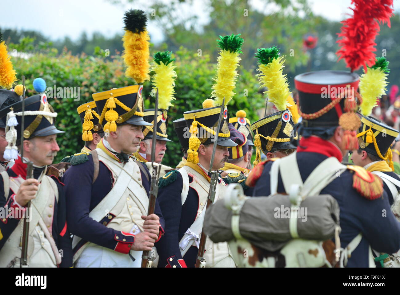 Battle of Waterloo, Bicentennial, Waterloo, Belgium Stock Photo - Alamy