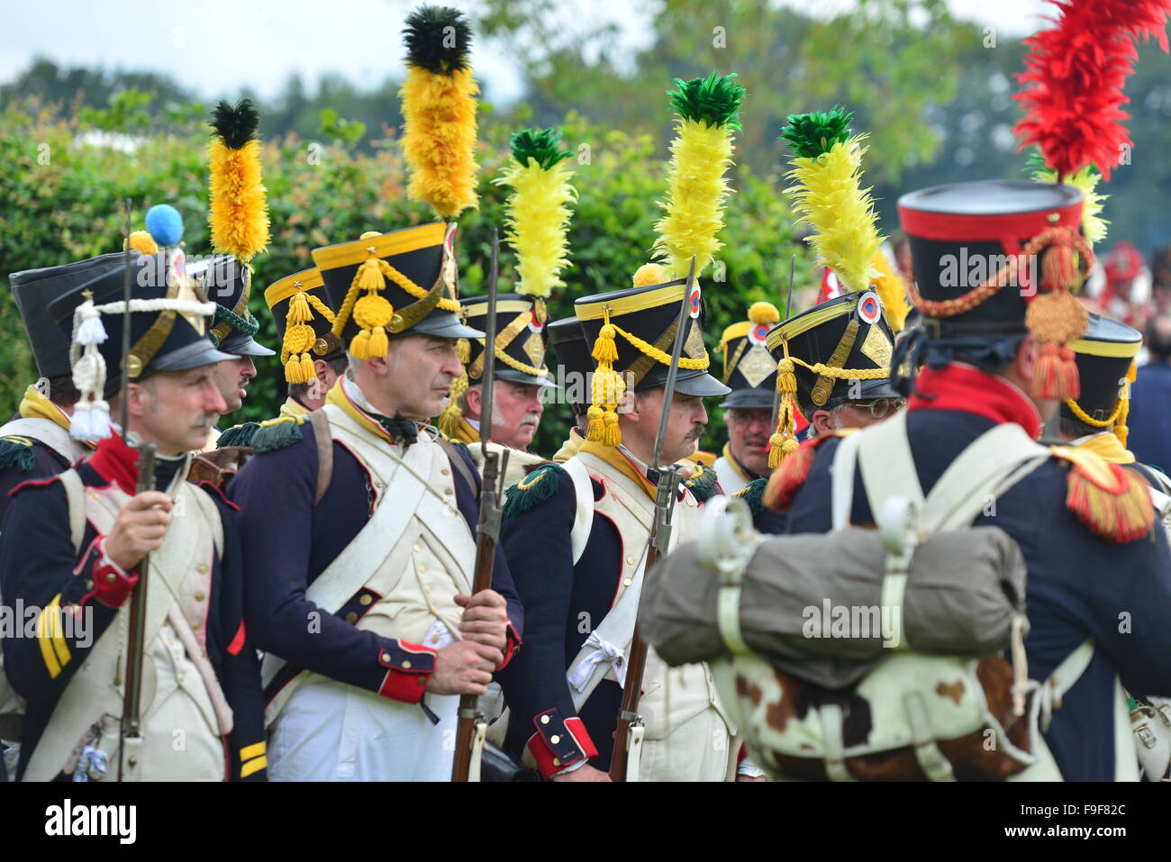 Battle of Waterloo, Bicentennial, Waterloo, Belgium Stock Photo - Alamy