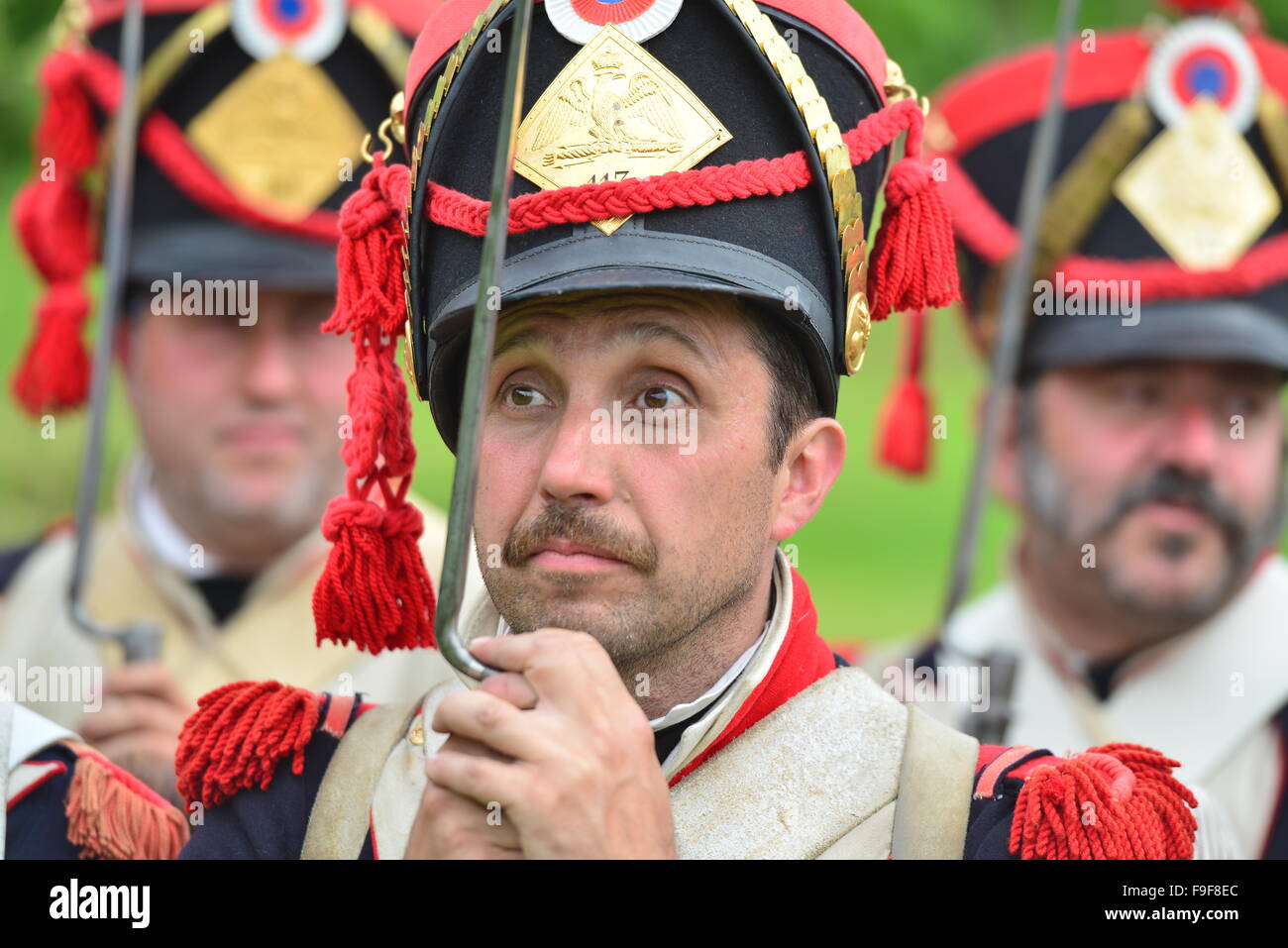Battle of Waterloo, Bicentennial, Waterloo, Belgium Stock Photo - Alamy