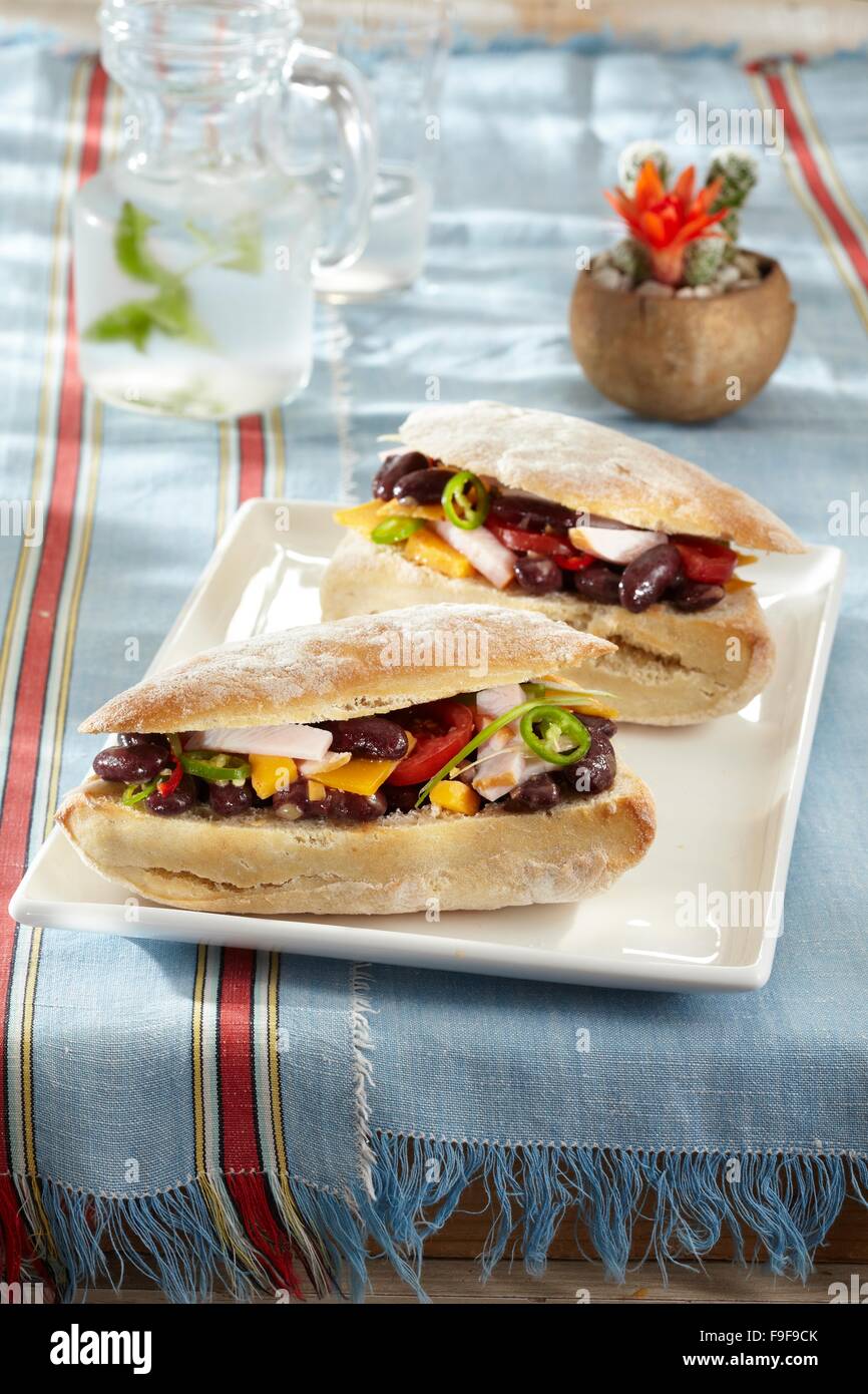 Mexican tortas hi-res stock photography and images - Alamy