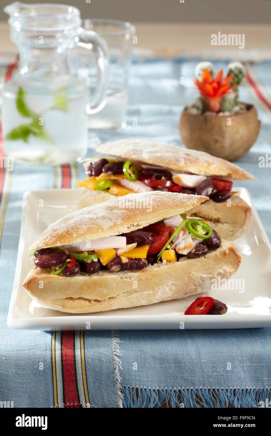 Tortas (Stuffed Buns Stock Photo - Alamy