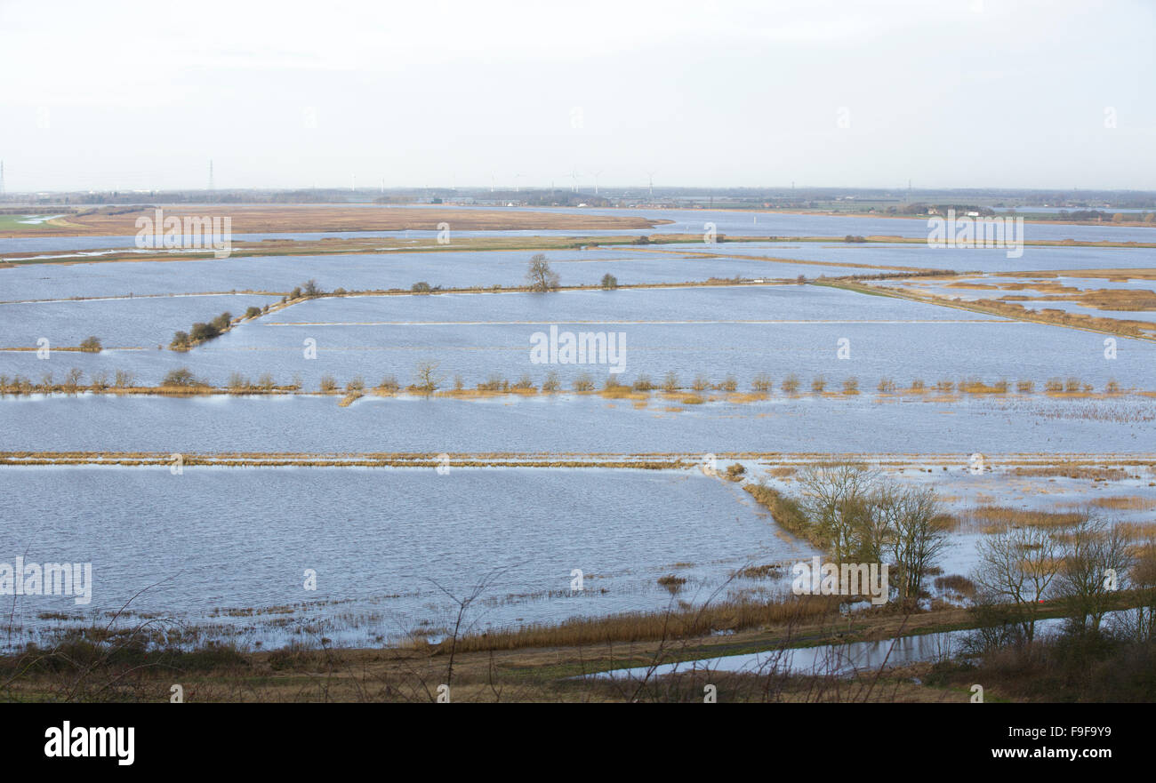 Alkborough Flats, Managed Realignment site, North Lincolnshire, England ...