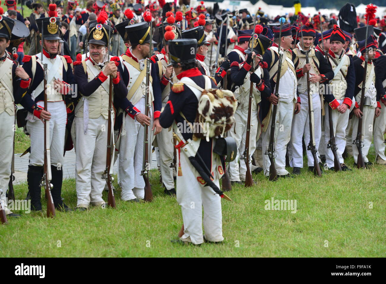 Battle of Waterloo, Bicentennial, Waterloo, Belgium Stock Photo - Alamy