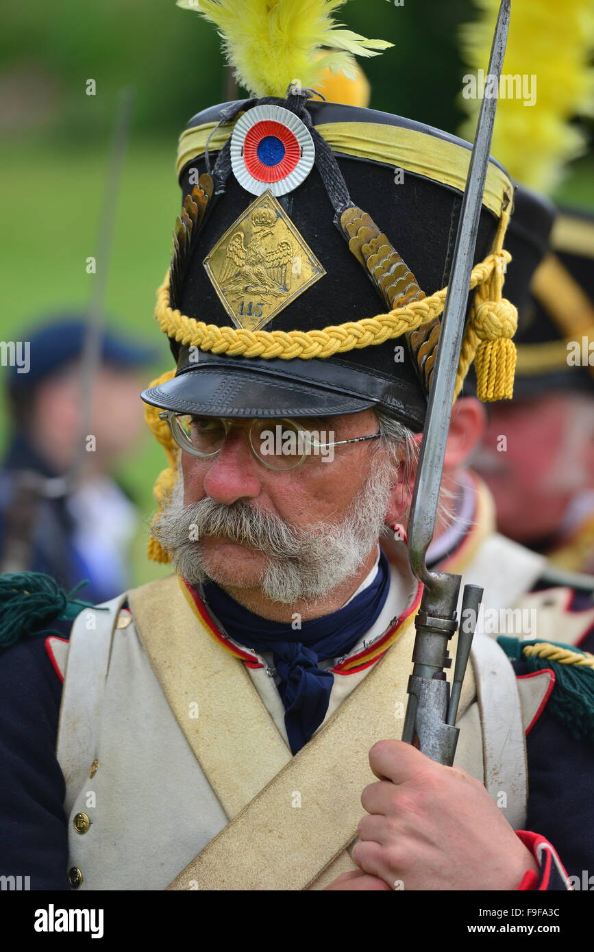 Battle of Waterloo, Bicentennial, Waterloo, Belgium Stock Photo - Alamy