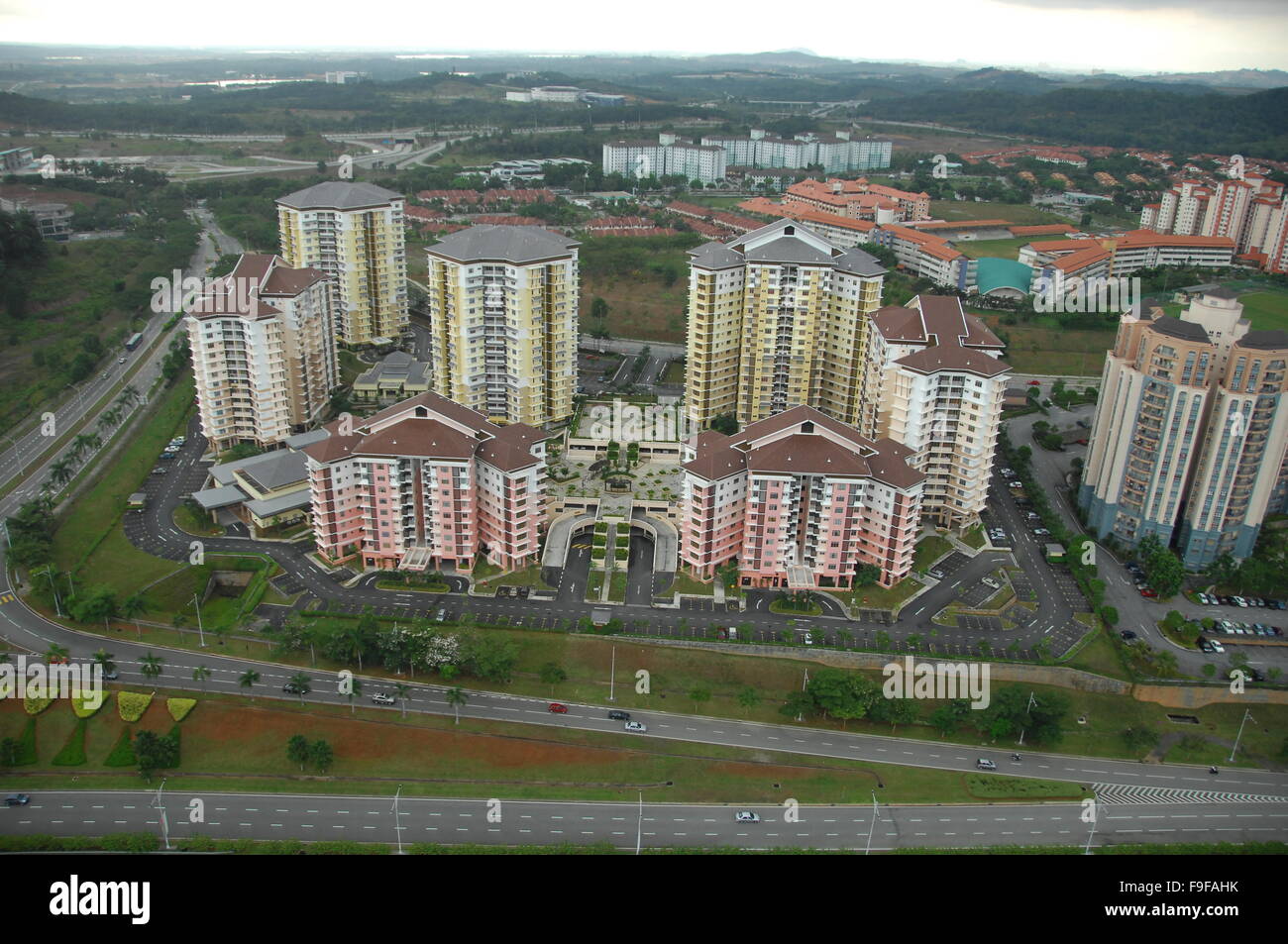 Aerial shot buildings hi-res stock photography and images - Alamy