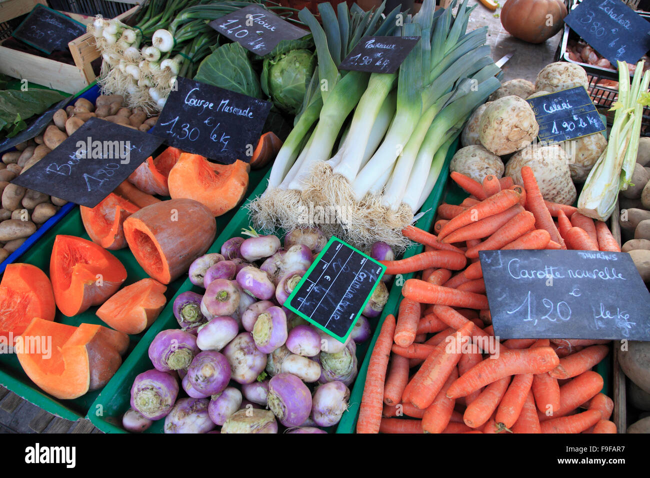 France Rhône-Alpes Lyon market vegetables food cuisine Stock Photo - Alamy