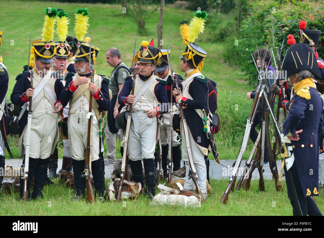 Battle of Waterloo, Bicentennial, Waterloo, Belgium Stock Photo - Alamy