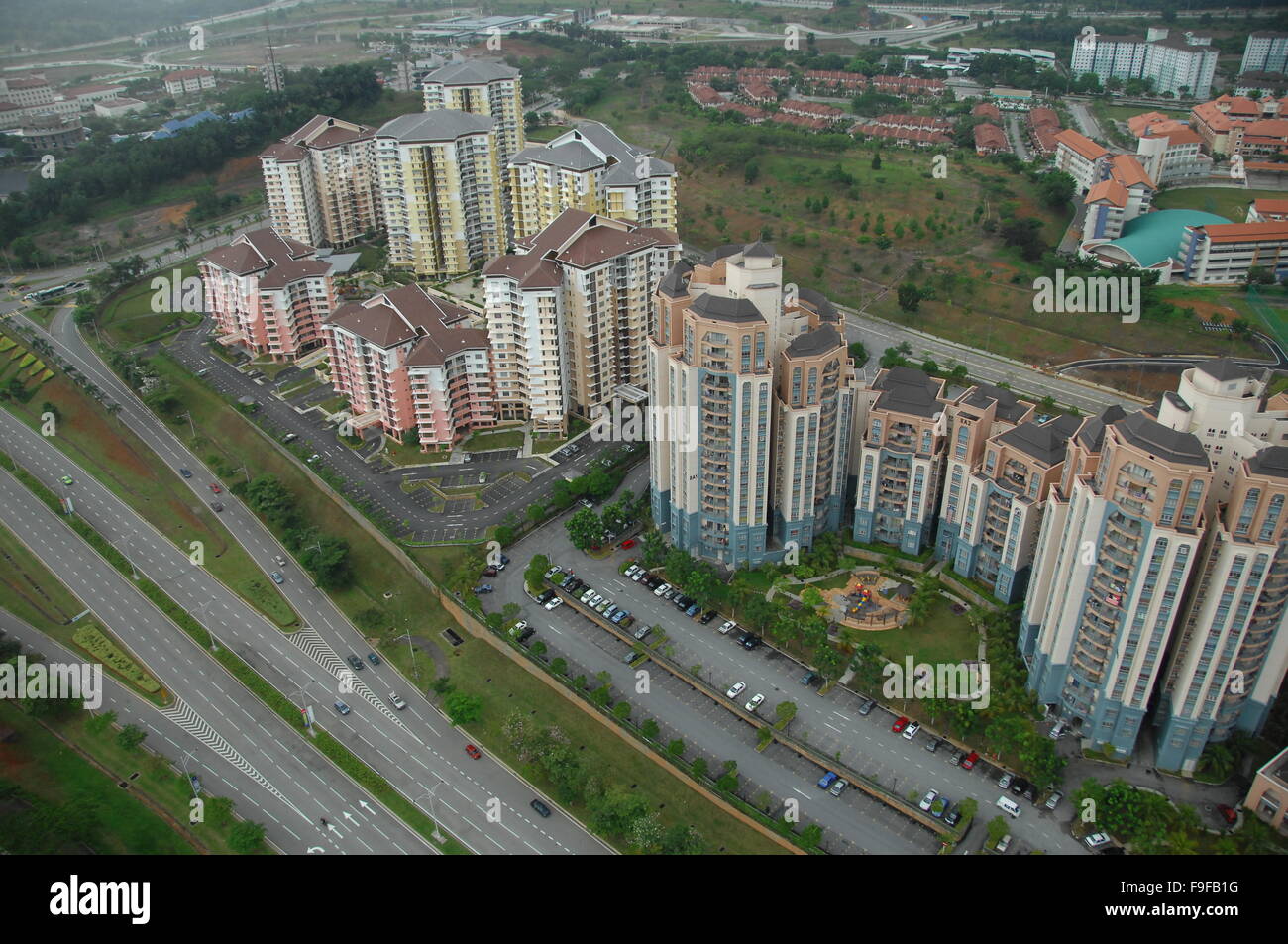Aerial shot buildings hi-res stock photography and images - Alamy