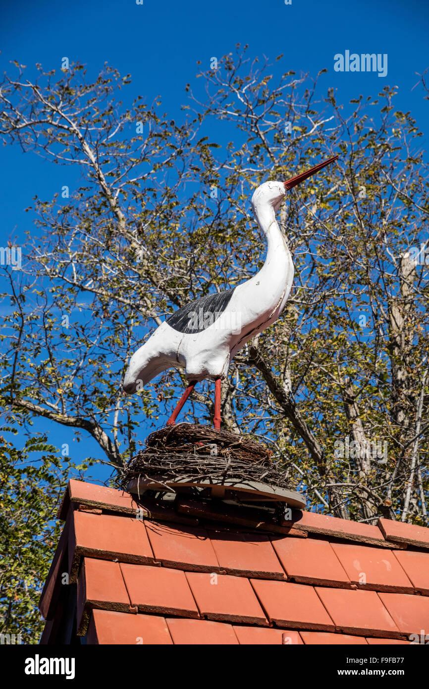 Artificial stork nest hi-res stock photography and images - Alamy