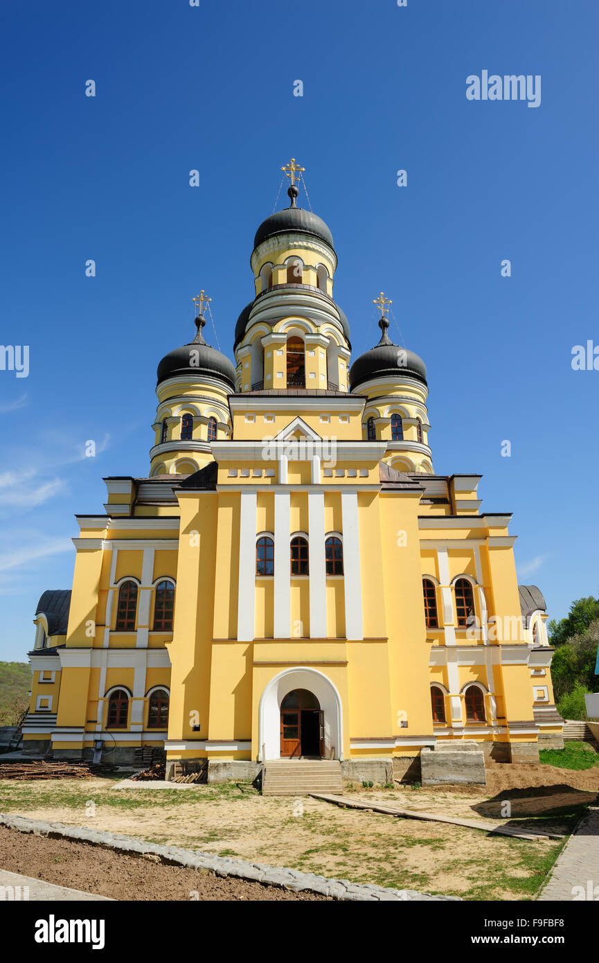 Main church of the Hancu Monastery, Republic Moldova Stock Photo - Alamy