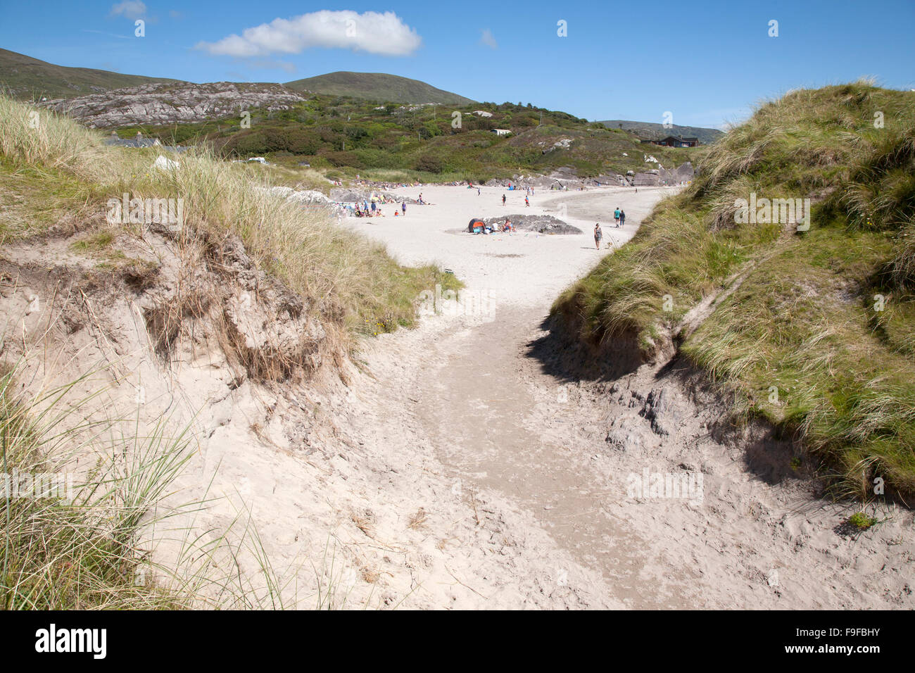 Derrymore Bay Beach; County Kerry; Ireland Stock Photo - Alamy