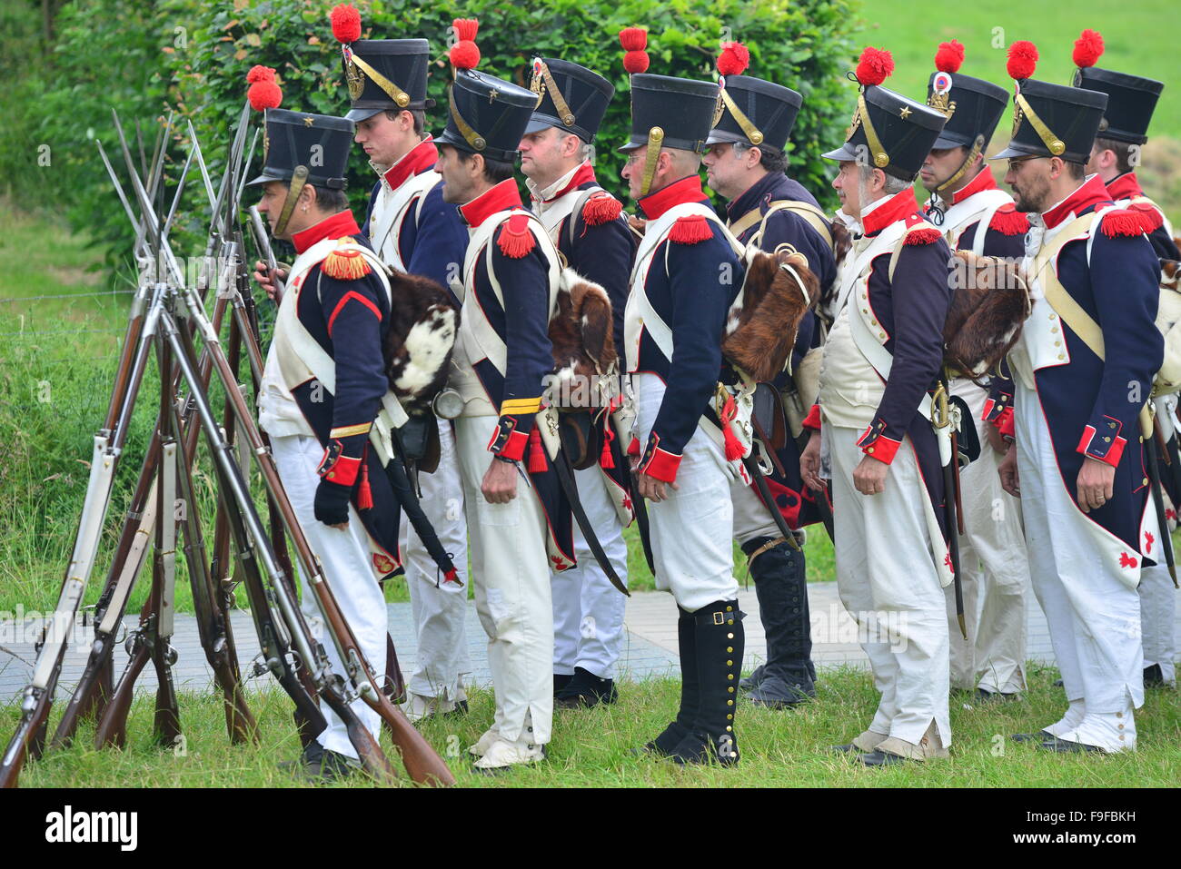 Battle of Waterloo, Bicentennial, Waterloo, Belgium Stock Photo - Alamy